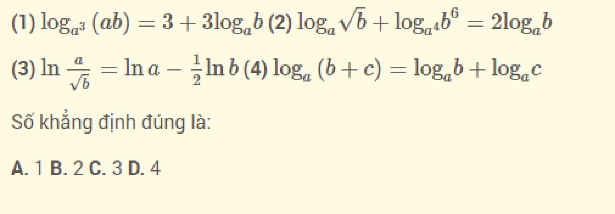 [ Công Thức Logarit ] Cơ bản, Nâng cao, Định Nghĩa