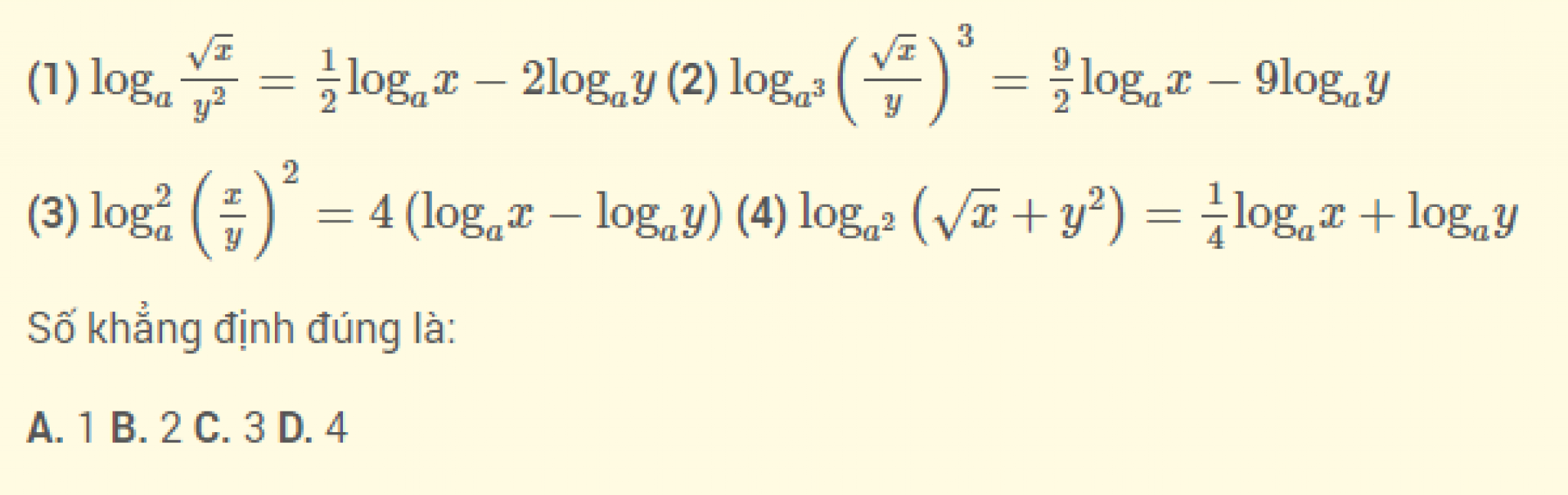 [ Công Thức Logarit ] Cơ bản, Nâng cao, Định Nghĩa